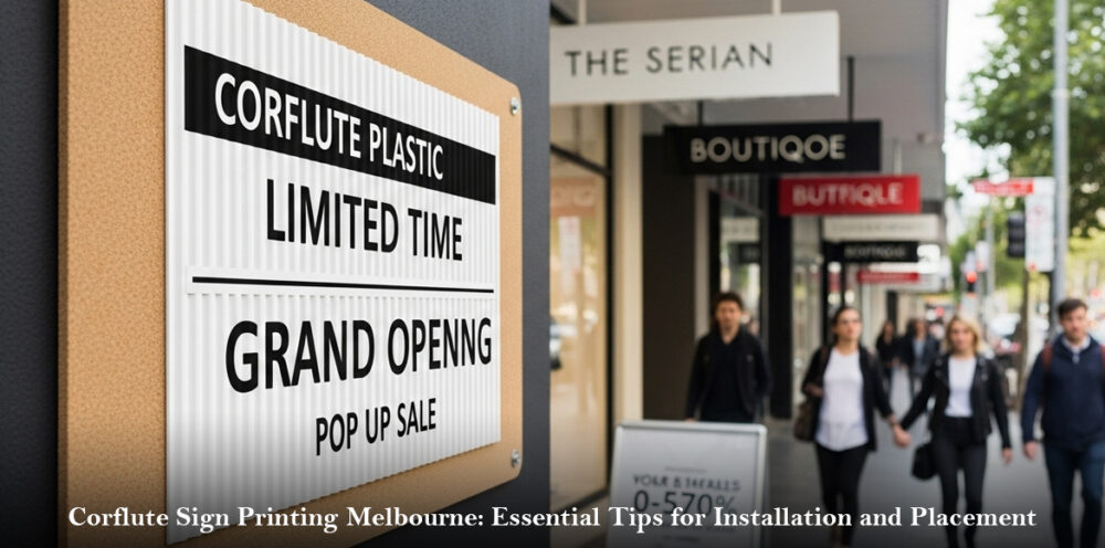 Corflute Sign Printing Melbourne: Essential Tips for Installation and ...